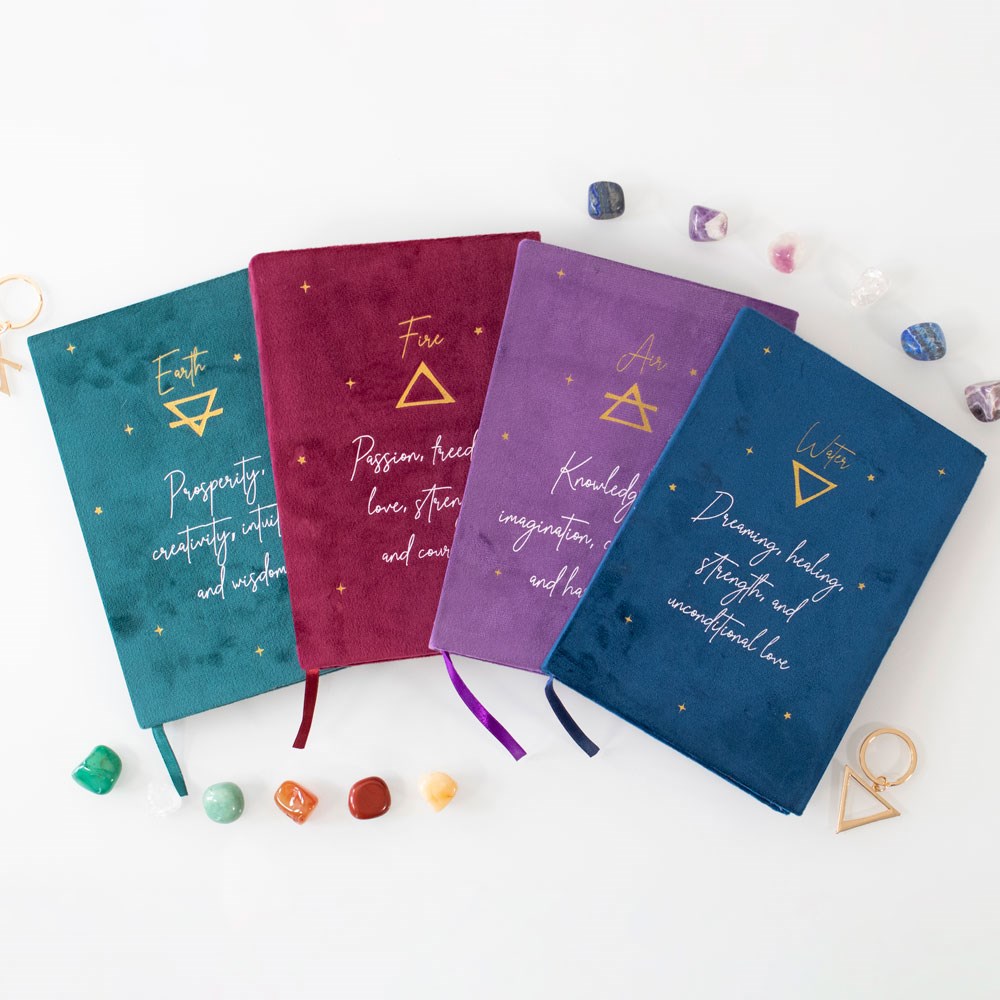 The Four Elements - Velvet Notebooks - Siriusgemz
